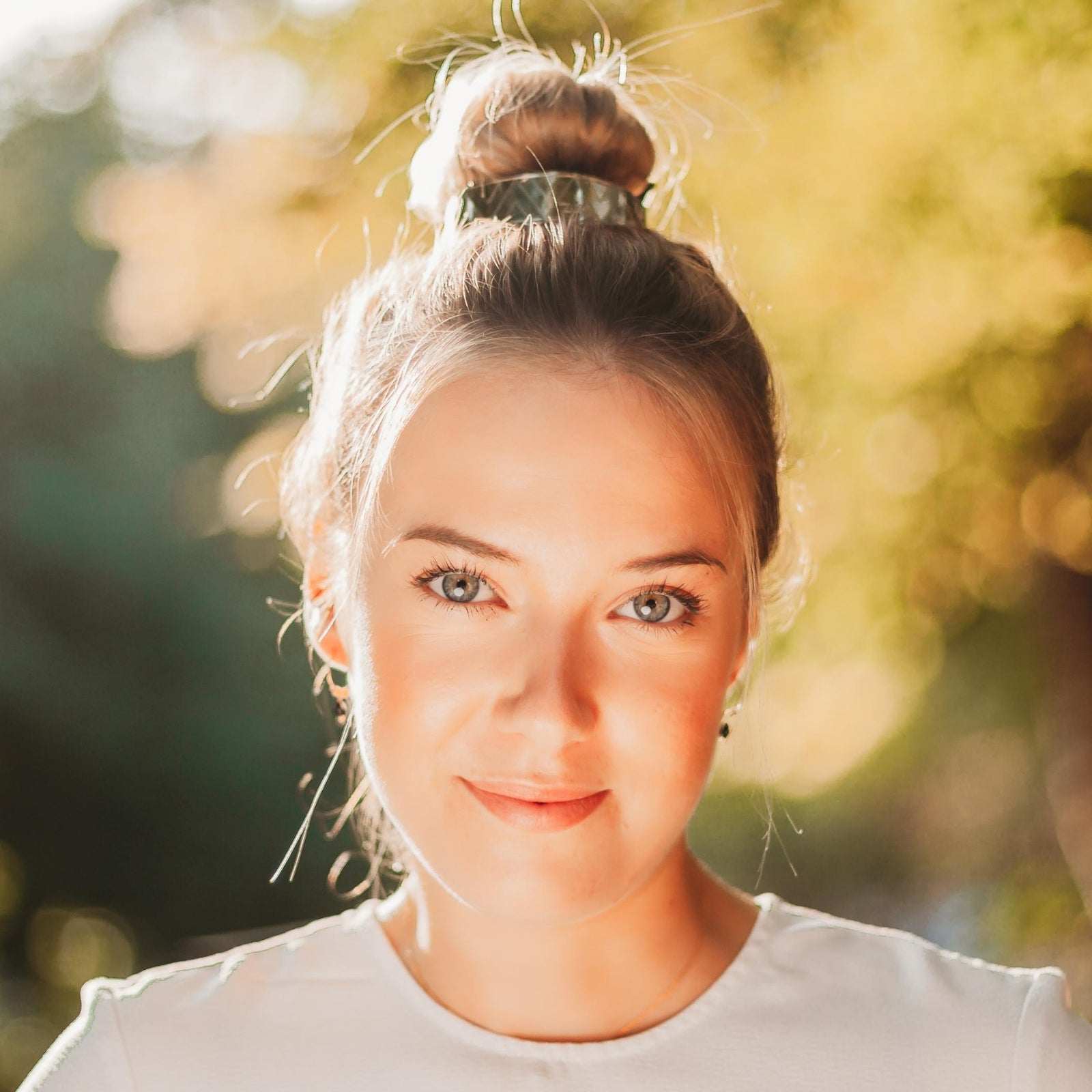 Bun cuff doré Manchette chignon Bijou de cheveux France